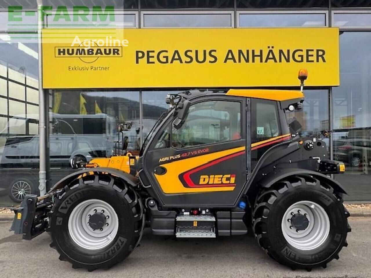 Dieci agri plus 42.7 vs evo2 - gd teleskoplader 1.hand poljoprivredni utovarivač