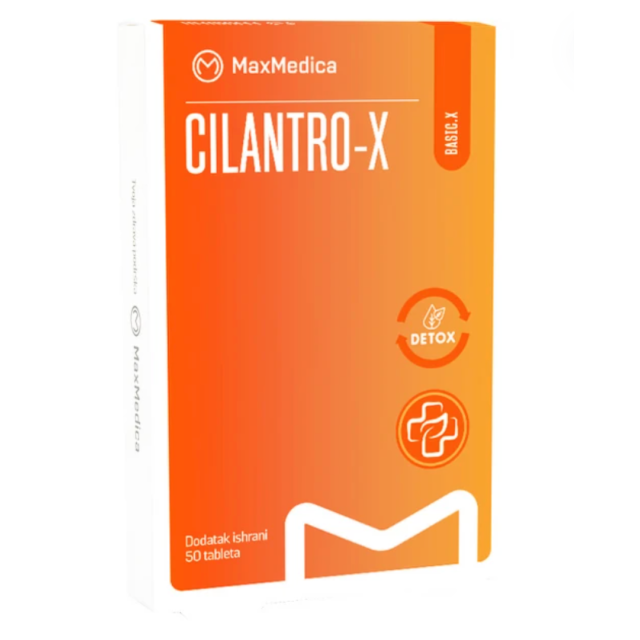 MAX MEDICA CILANTRO‑X 50 TABLETA