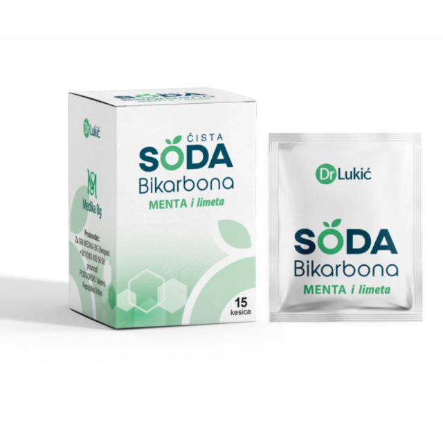 MEDICA SODA BIKARBONA / MENTA / LIMETA 15 KESICA
