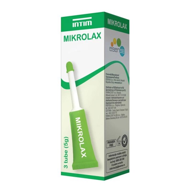 MIKROLAX ZA ODRASLE 3×8 G