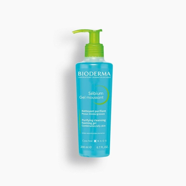 Bioderma Sebium gel moussant 200 ml