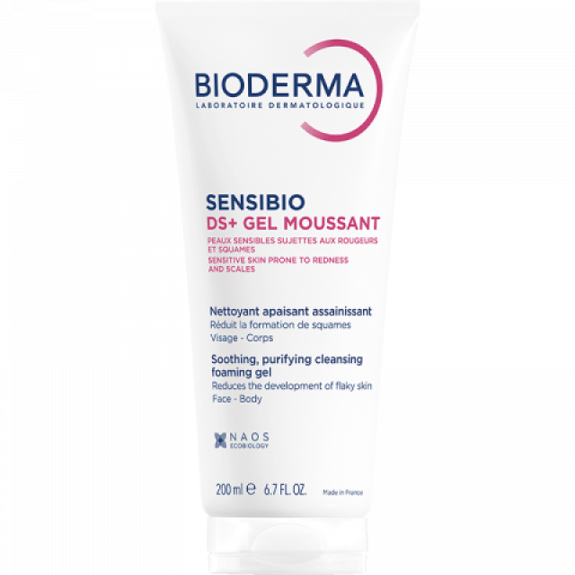 Bioderma Sensibio DS+ gel za pranje lica i tela 200 ml