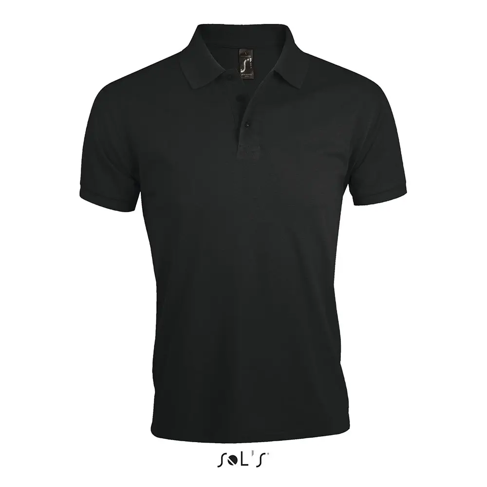 Muška polo majica sa kratkim rukavima Prime Black vel. M Sols 00571