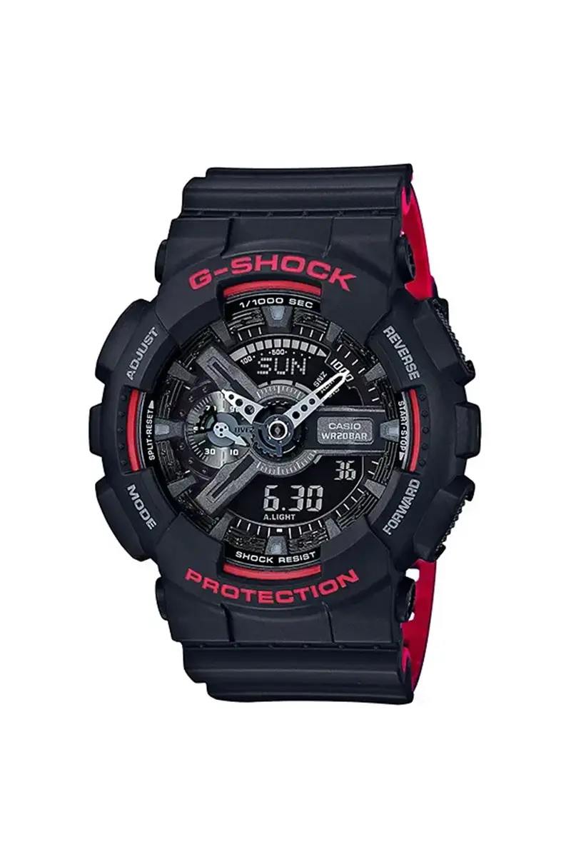 CASIO G-SHOCK Muški sat GA-110HR-1ADR, Crni