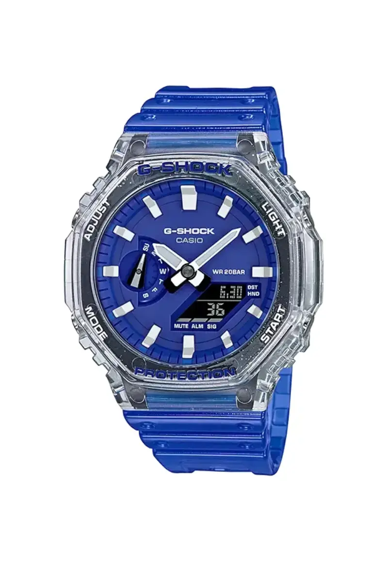 CASIO G-SHOCK Muški sat GA-2100HC-2ADR, Plavi