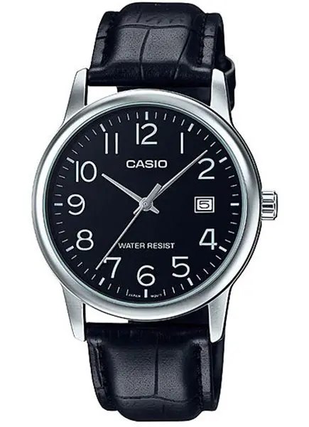CASIO Muškii sat MTP-V002L-1B, Crni