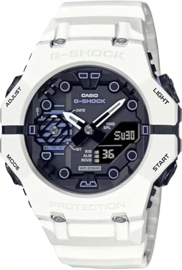 CASIO G-SHOCK Muški sat GA-B001SF-7ADR, Beli