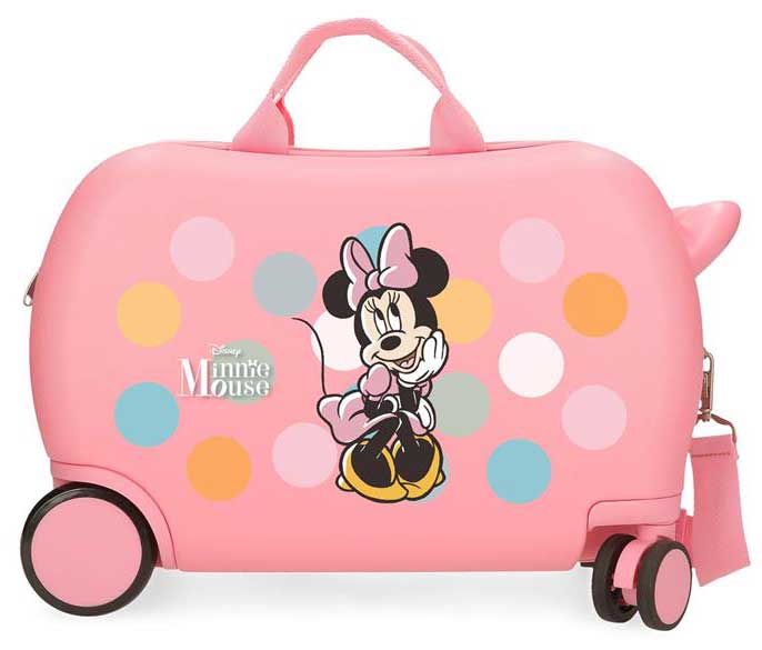 Dečiji putni kofer za vožnju Disney Minnie Coquette 43110