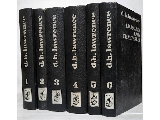 D.H. Lawrence - komplet 1-6