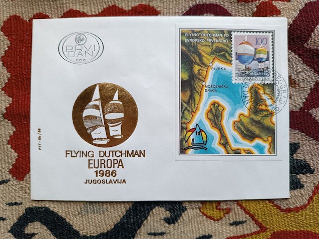 FDC - 8B/86 flying dutchman europa