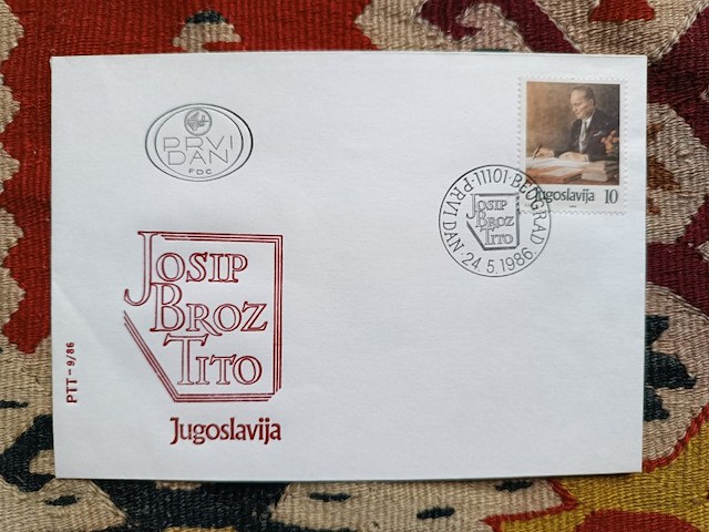 FDC - 9/86 Josip Broz Tito