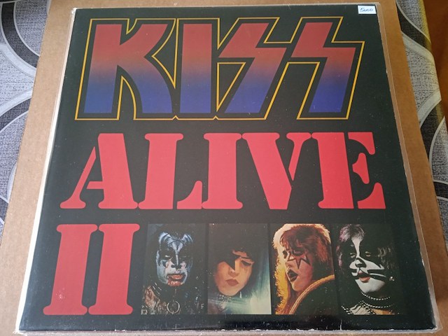 Kiss - Alive II 2xLP, Germany Press 1977