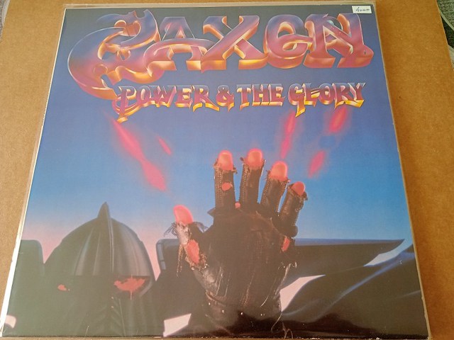 Saxon - Power And The Glory, West Germany Press, Mint