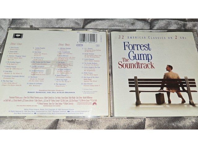 VA - Forrest Gump, The soundtrack 2CDa , ORIGINAL