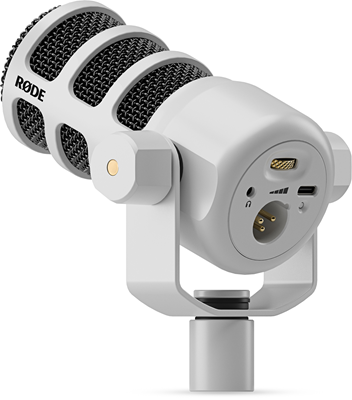 RODE PodMic USB White dinamički broadcast mikrofon