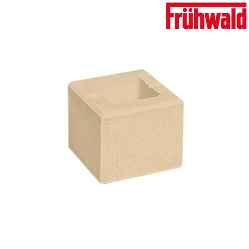 Frühwald Soneva blok za ogradu 19.5 x 19.5 x 16 cm žuti
