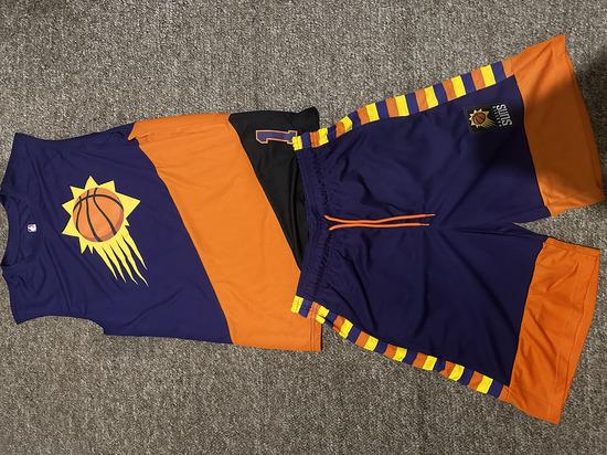 Original NBA Phoenix Suns komplet (dres + šorts)