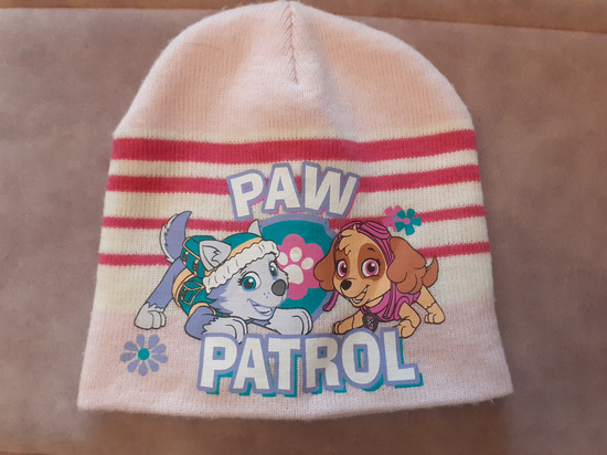 Paw Patrol - Patrolne sape roze zimska kapica