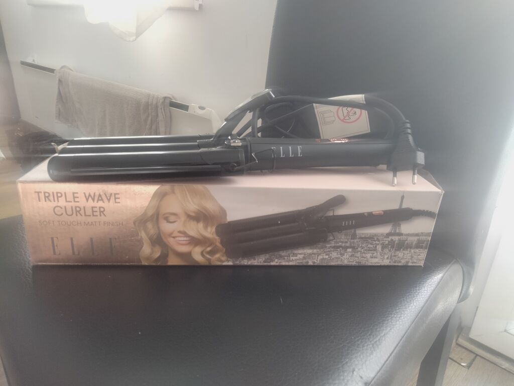 ELLE Triple Wave Curler – trostruka presa/uvijač za kosu - Tip