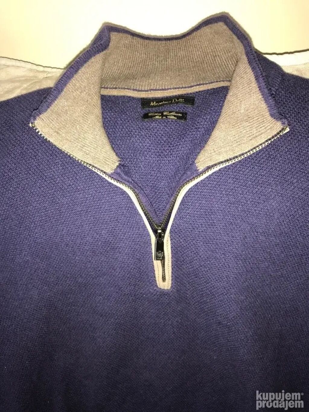 Original Massimo Dutti dzemper M Cotton - Casmear Ramena 47cm, duzina