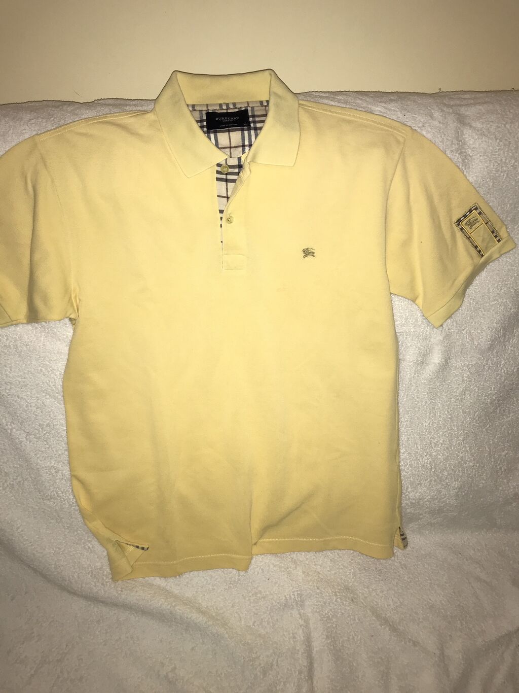 Men's T-shirt Burberry, bоја - Žuta
