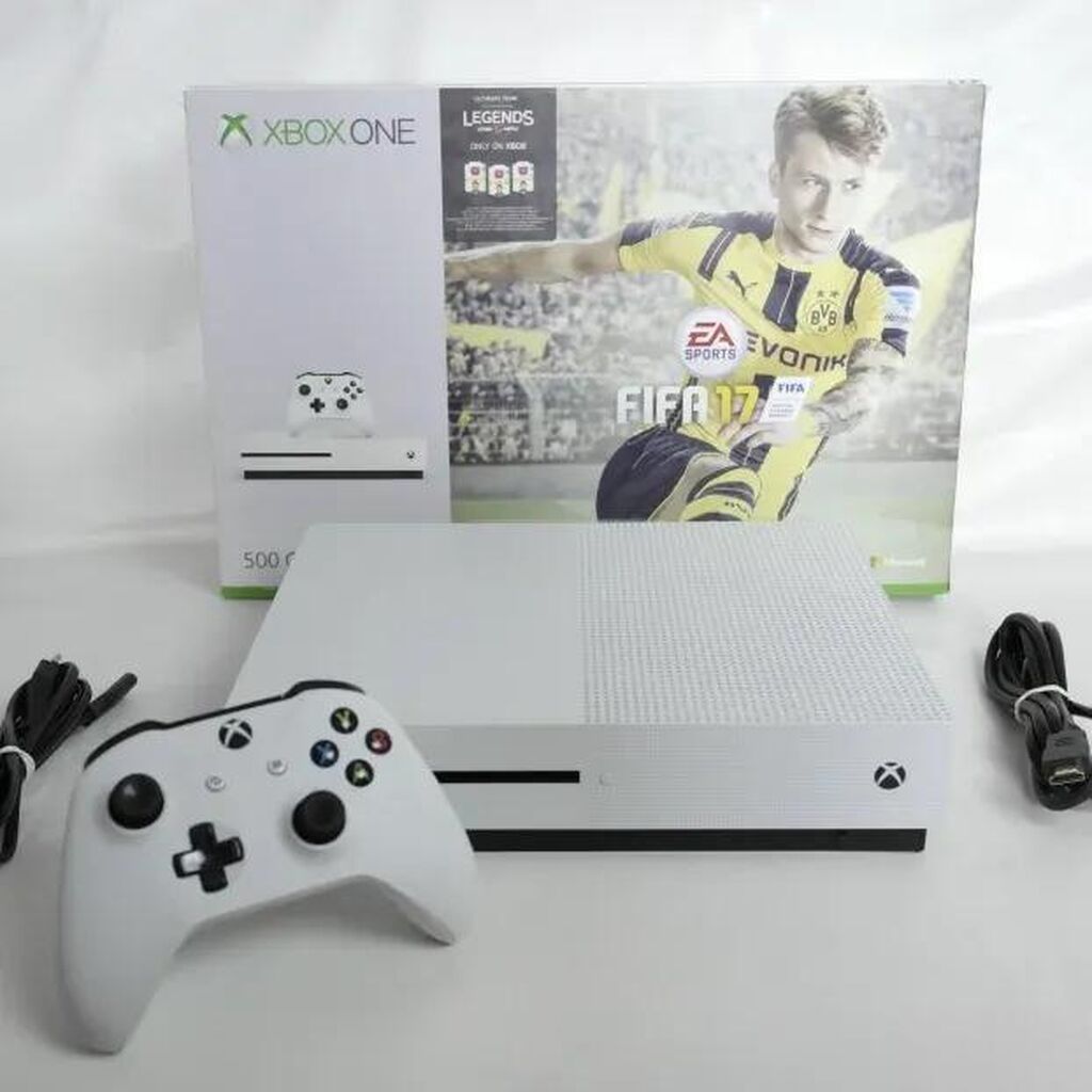 XBOX One S konzola u perfektnom radnom i fizičkom stanju (slike u