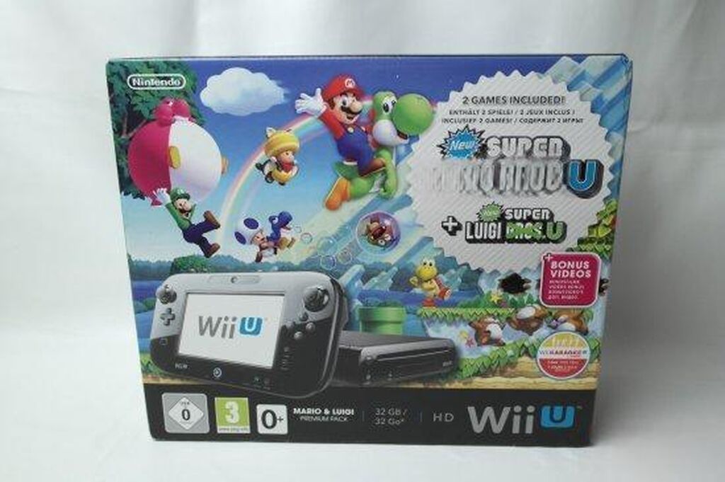 Nintendo Wii U konzola u odličnom radnom i fizičkom stanju. Velika