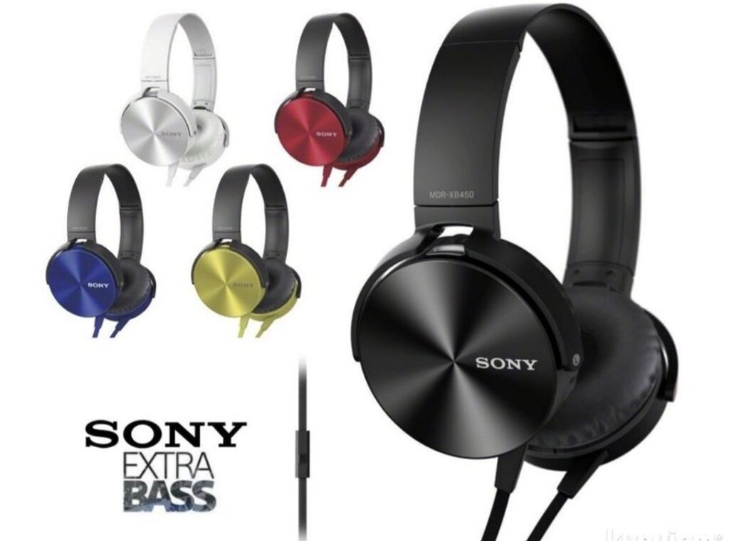 Sony MDR-XB450 on-ear slušalice sa EXTRA BASS tehnologijom -