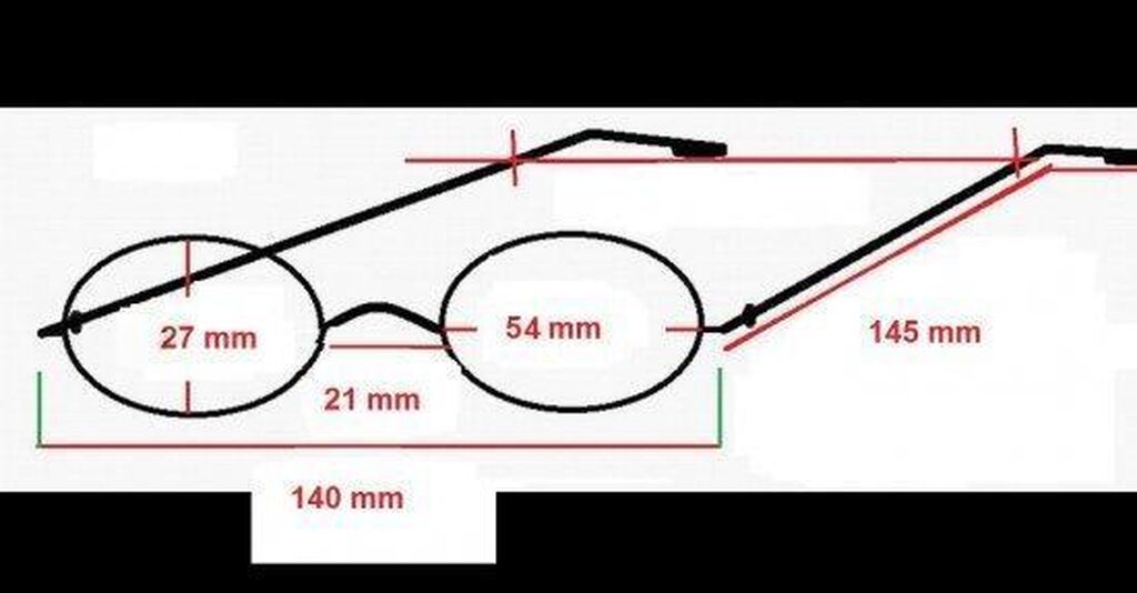 Vintage crno - \"zlatni\"" dioptrijski ram za naočare. Solidno očuvan