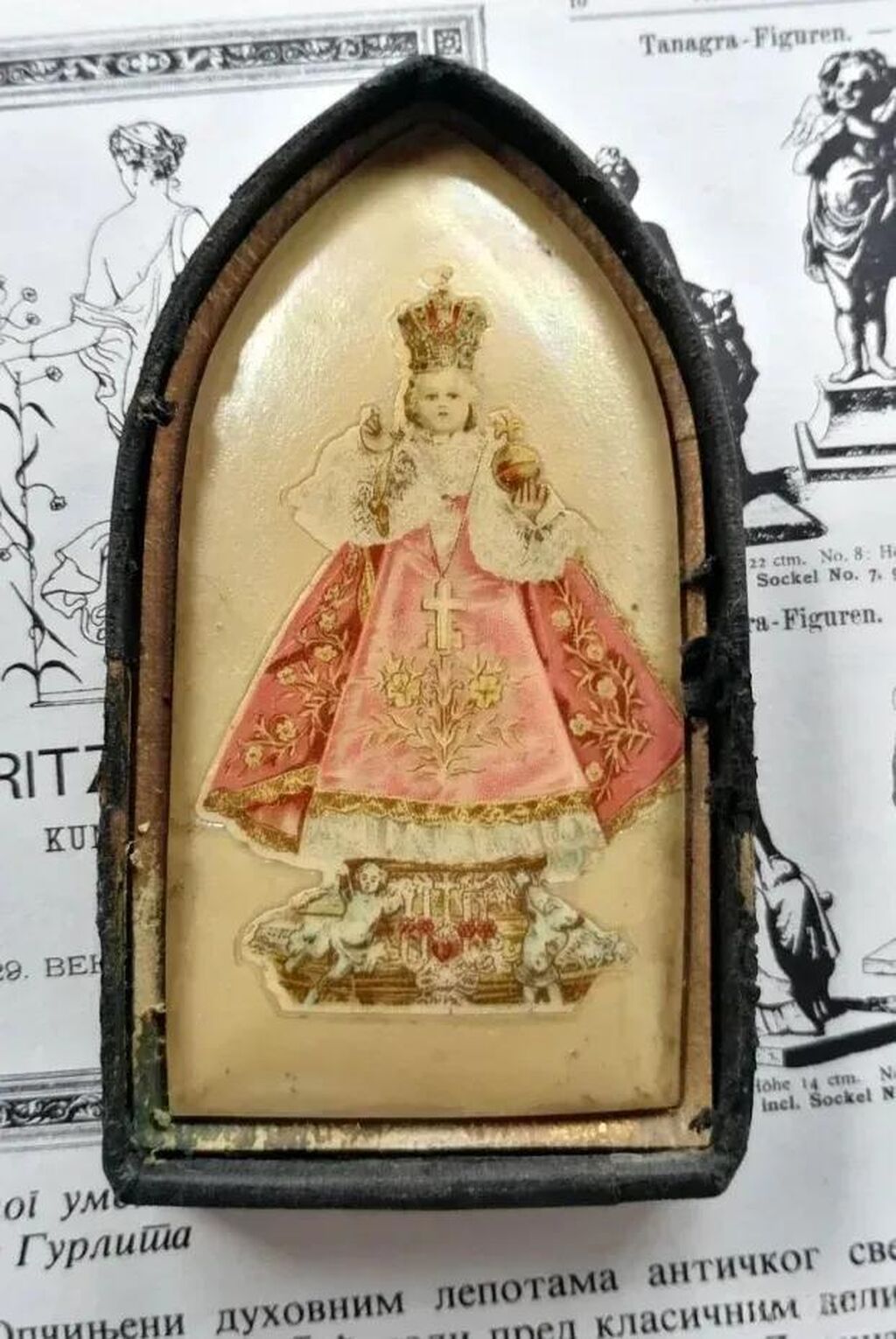Vintage Infant of Prague Praški Mali Isus početak 20 veka. Vintage