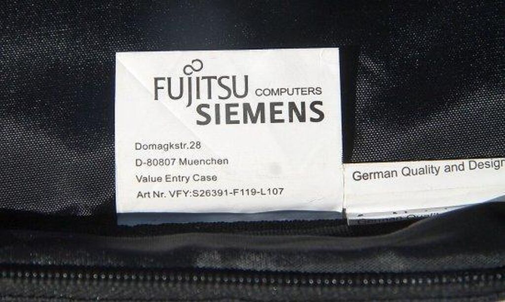 FUJITSU SIMENS poslovna torba za laptop računar. German Quality and