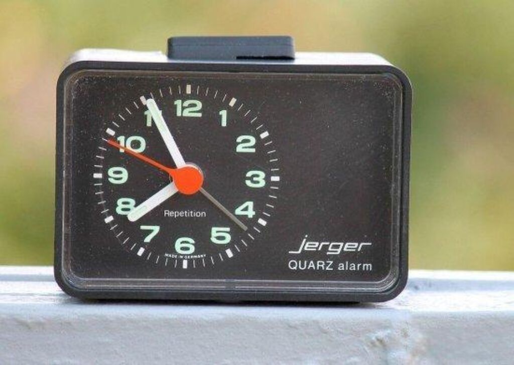 Vintage Jerger quartz alarm Repetition- GERMANY. Izuzetan komad