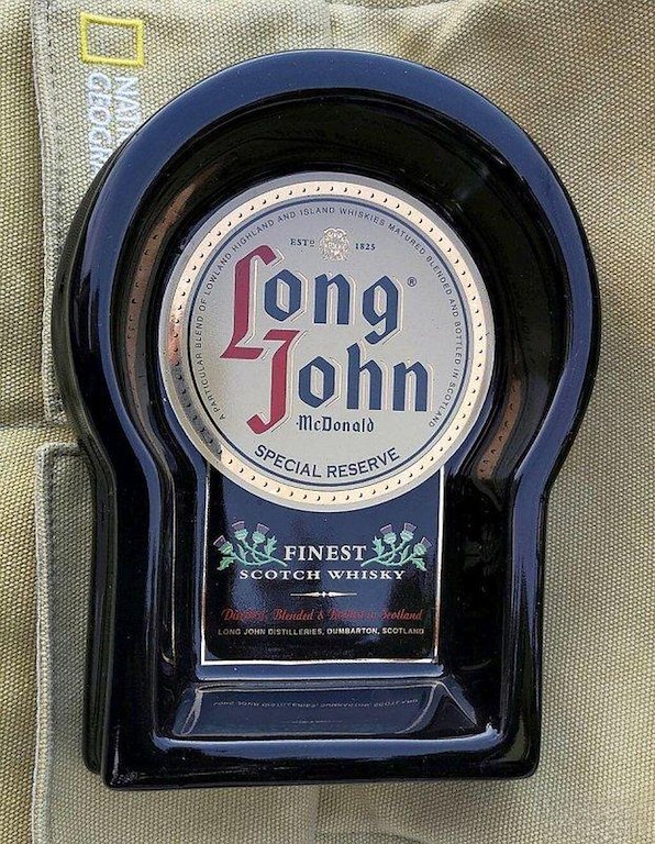 Long John McDonald Ceramic Ashtray 0,7kg. Vintage from the 1990s. Cena