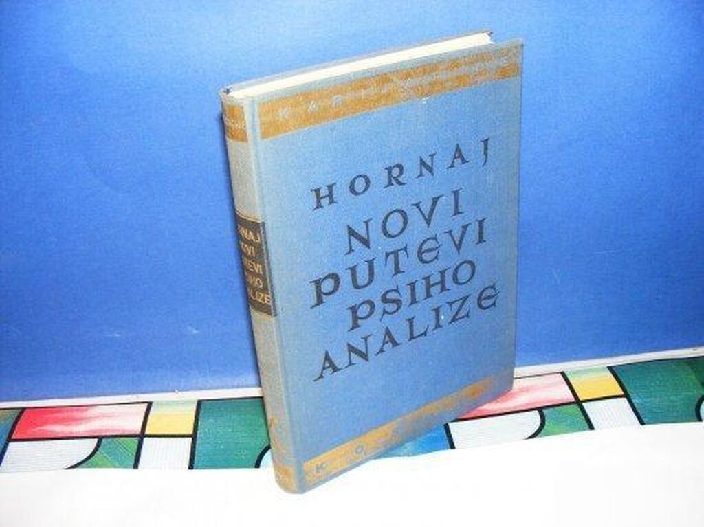 Novi putevi psihoanalize hornaj kosmos tvrd povez, veliki format