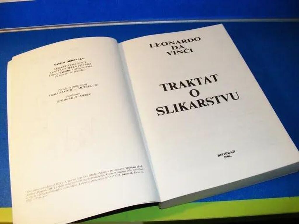 TRAKTAT O SLIKARSTVU Leonardo da Vinči1990 beogradmek povez 22
