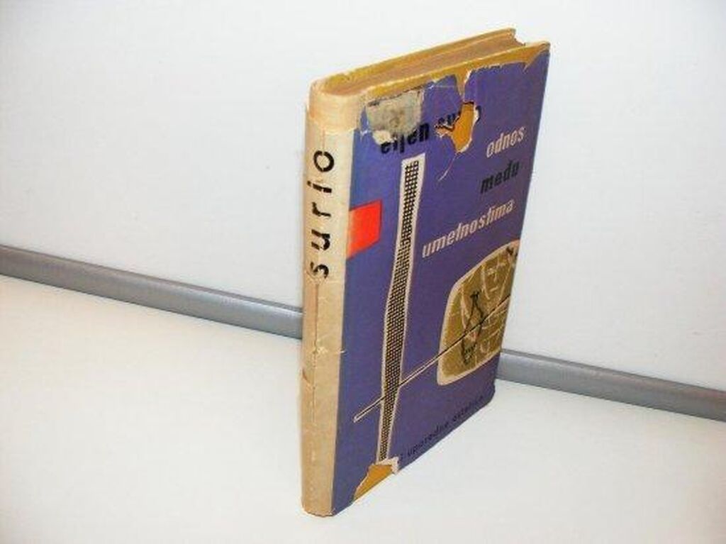 Odnos među umetnostima etjen surio1958 svjetlost sarajevotvrd povez 20