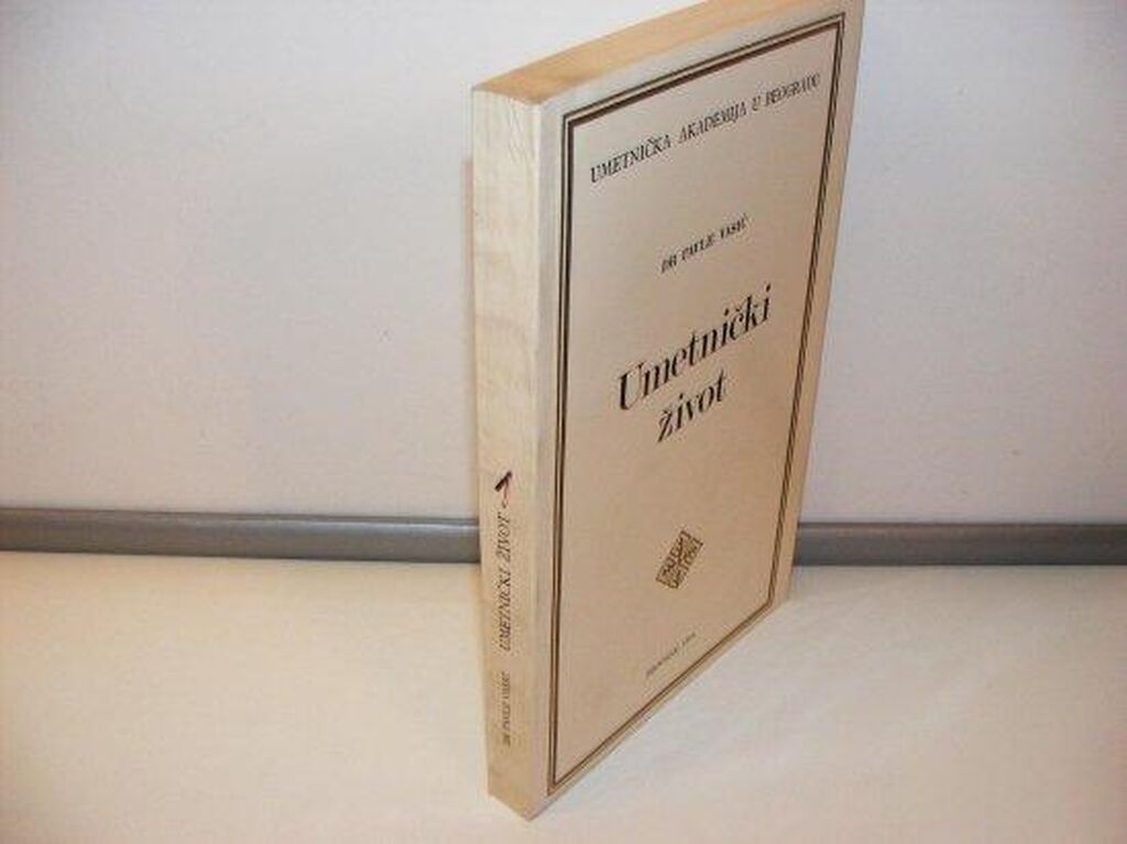 Umetnički život dr pavle vasić1973 beogradmek povez 24 cmstanje vrlo