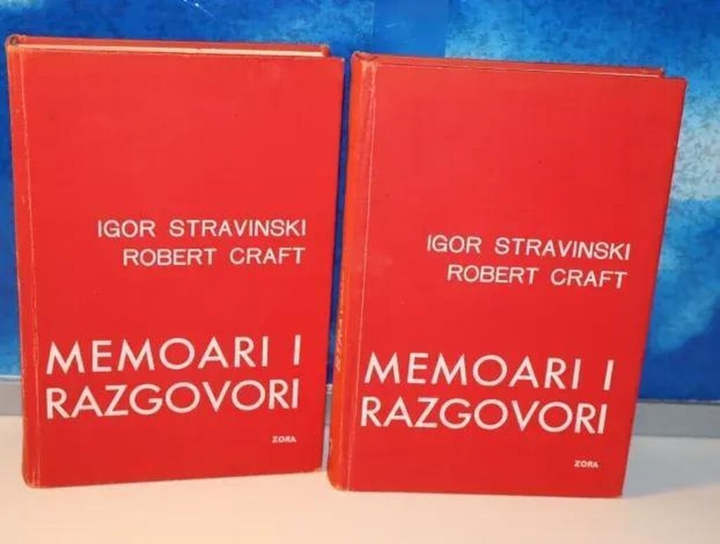 Memoari i razgovori igor stravinski robert craft1972 zora zagrebtvrd