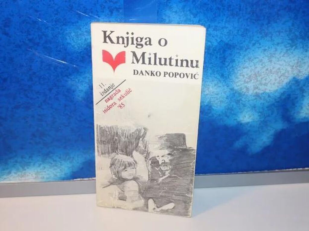 Knjiga o milutinu danko popović1986 knjizevne novinemek povezispisana