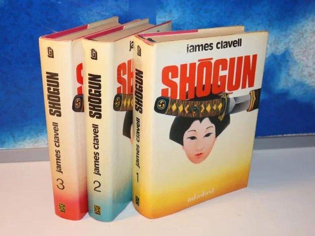 Shogun 1-3 james clavell, istorijski roman iz srednjevekovnog
