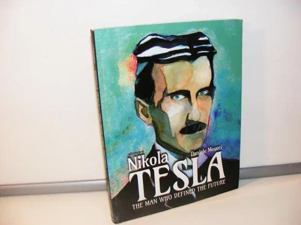 Tesla čovek koji je oblikovao budućnost-Grafički roman nikola tesla
