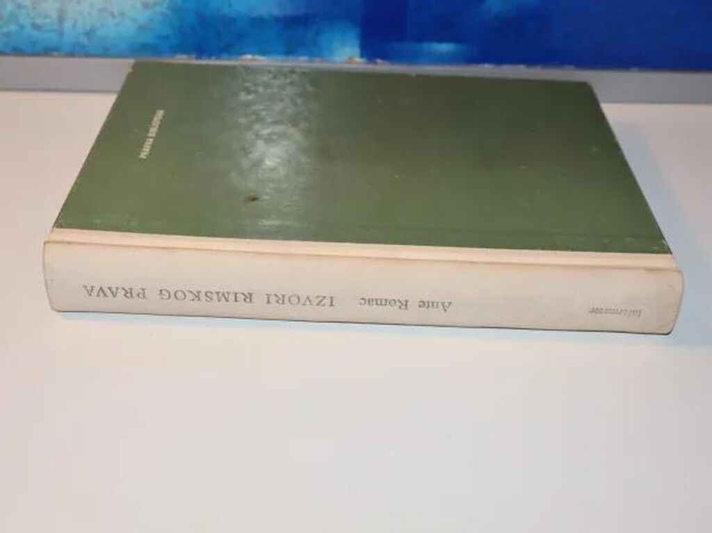 Izvori rimskog prava dr ante romac1973 informator zagrebtvrd povez 24