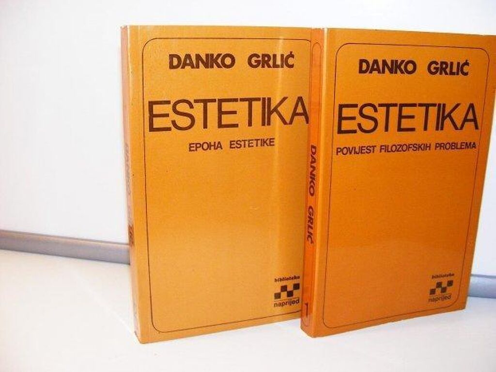 Estetika povijest filozofskih problema 1-2, Danko Grlić-povijest