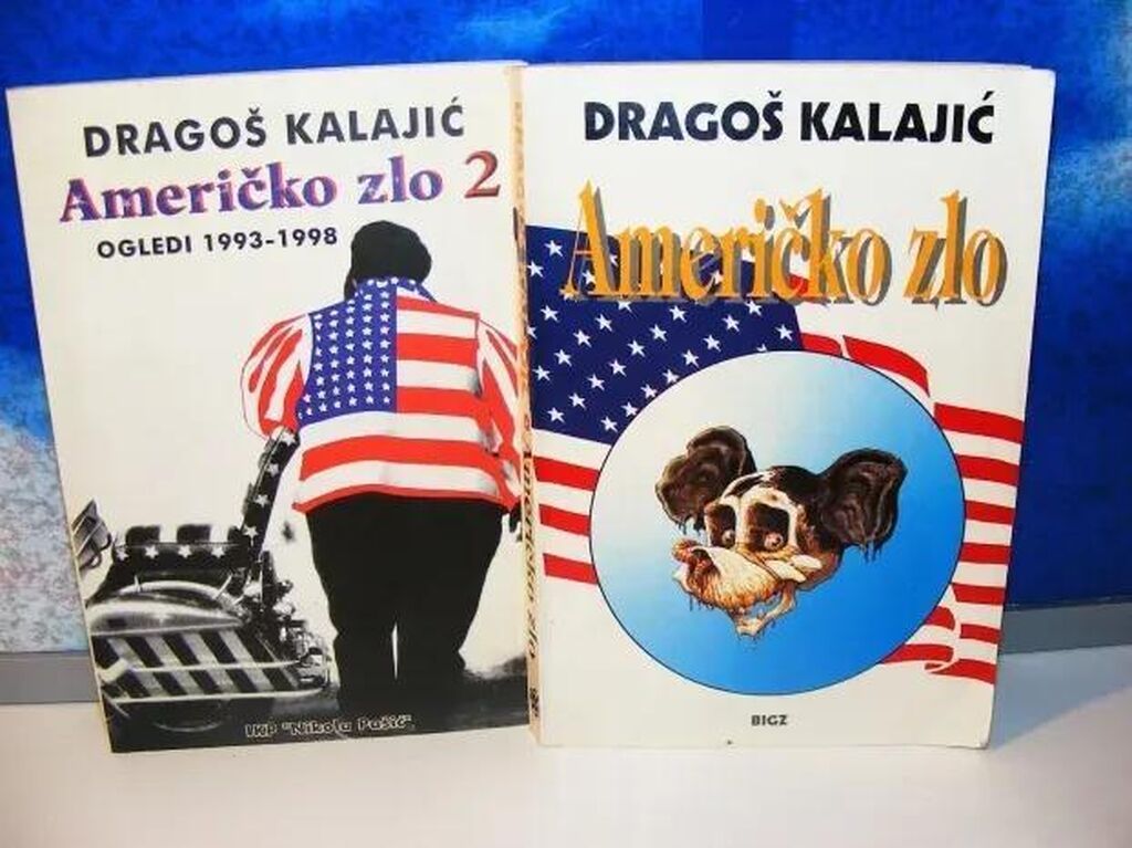 Američko zlo 1-2 - dragoš kalajić1993/98 bigz/ikp nikola pašićstanje