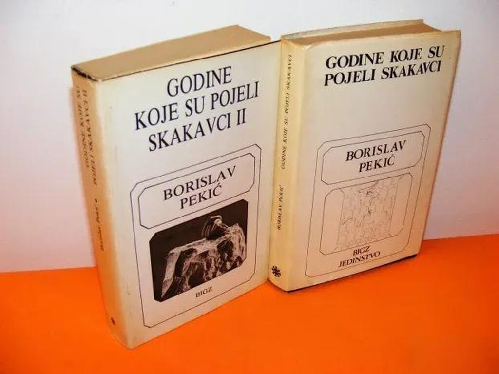 Naslov: Godine koje su pojeli skakavciAutor: Borislav PekićPovez