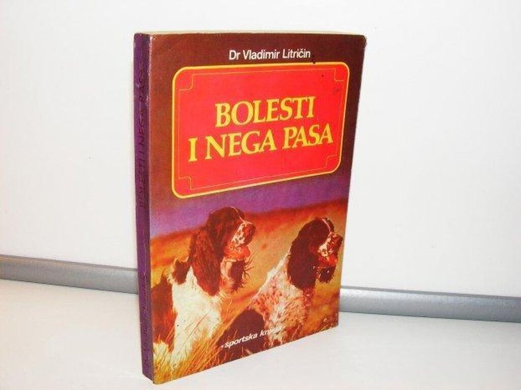 Bolesti i nega pasa dr vladimir litričin1990 sportska knjigamek povez