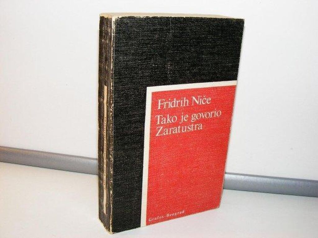 TAKO JE GOVORIO ZARATUSTRA Fridrih Niče 1980 grafos beograd mek povez