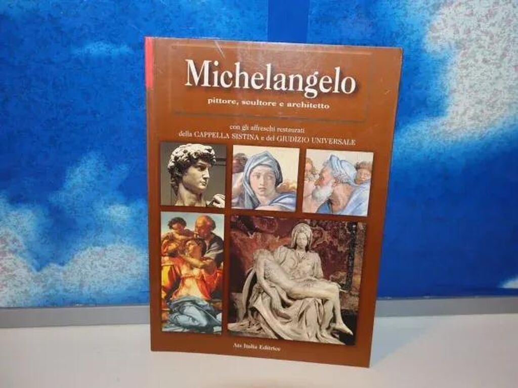 Michelangelo ats italia editrice, italijanski jezikpittore, scultore e