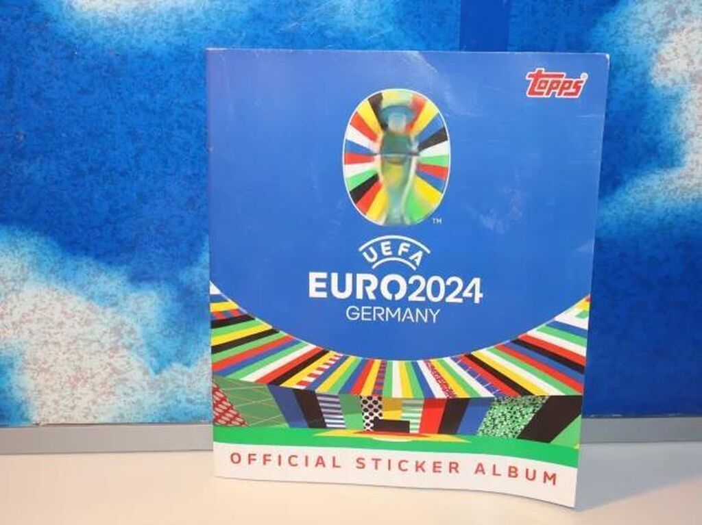 Uefa euro 2024 germany album prazanveliki formatstanje vrlo dobrobez
