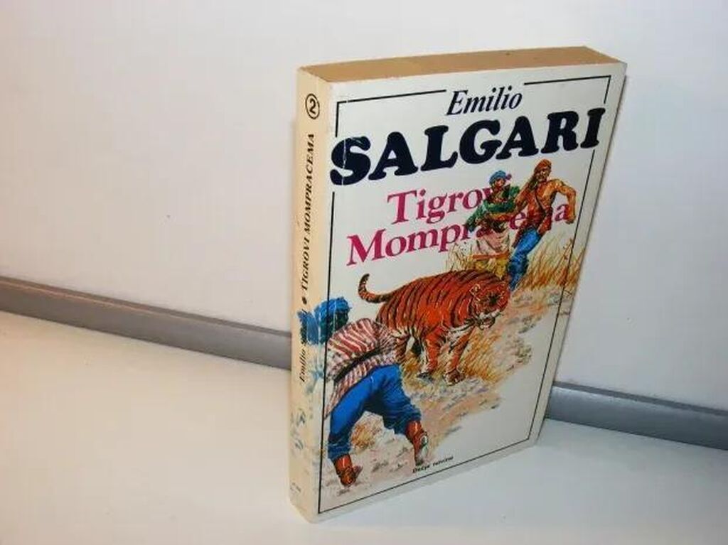 Tigrovi Mompračema Emilio Salgari Izdavač: Dečje novine, 1981 Gornji